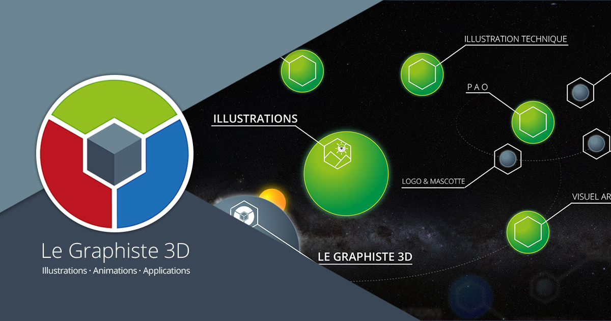 Illustrations - Le Graphiste 3D